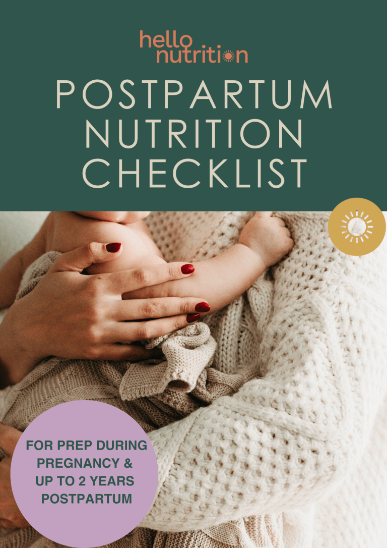 FREE RESOURCE – Hello Nutrition